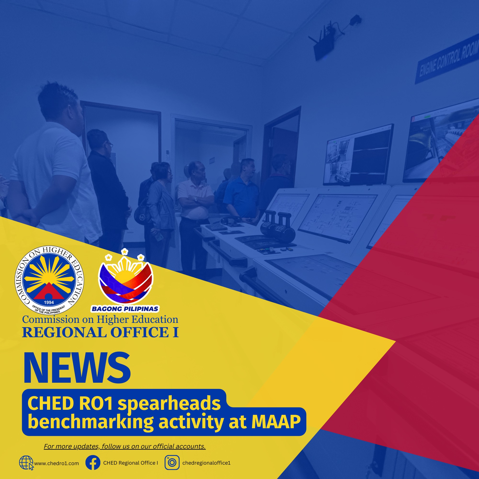 CHEDRO1 spearheads benchmarking activity at MAAP - CHED Region 1