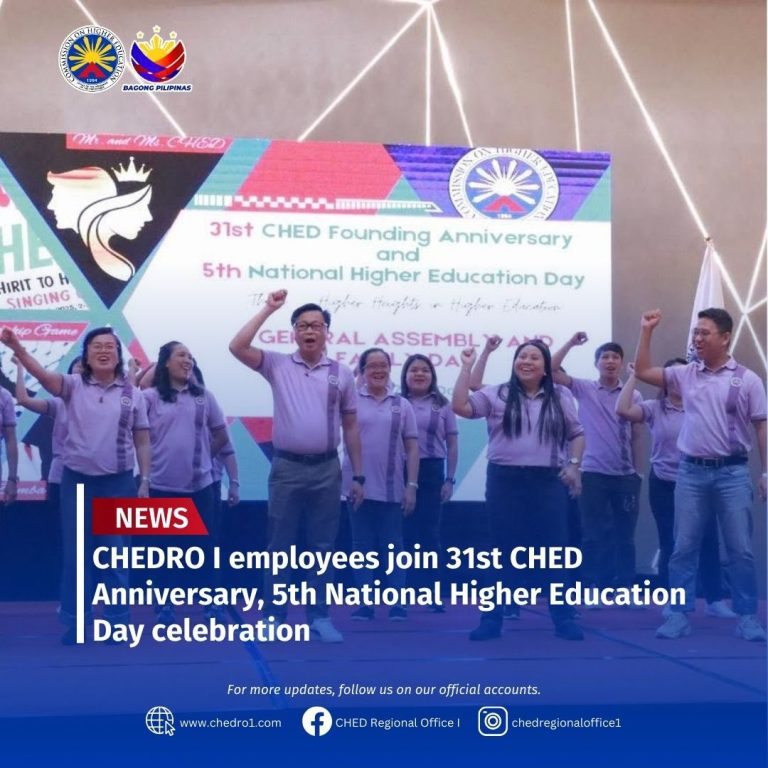 Home - CHED Region 1