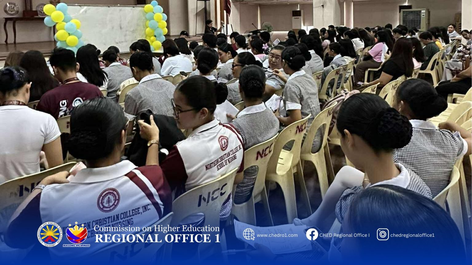 The CHED UniFAST Regional Coordinators conduct the distribution of ...