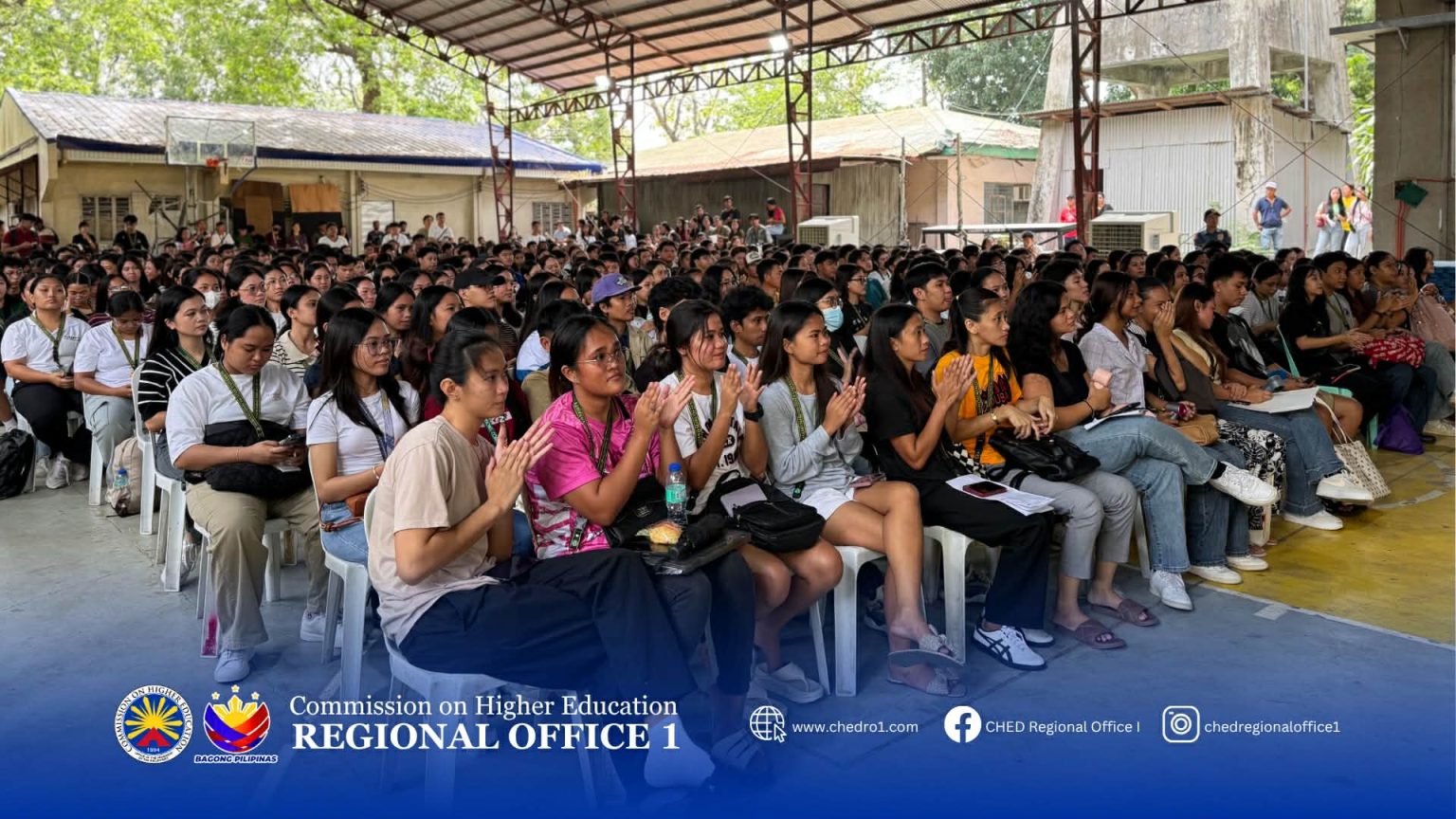 CHED ROI UniFAST team distributes stipends to the 1,068 Tulong Dunong ...